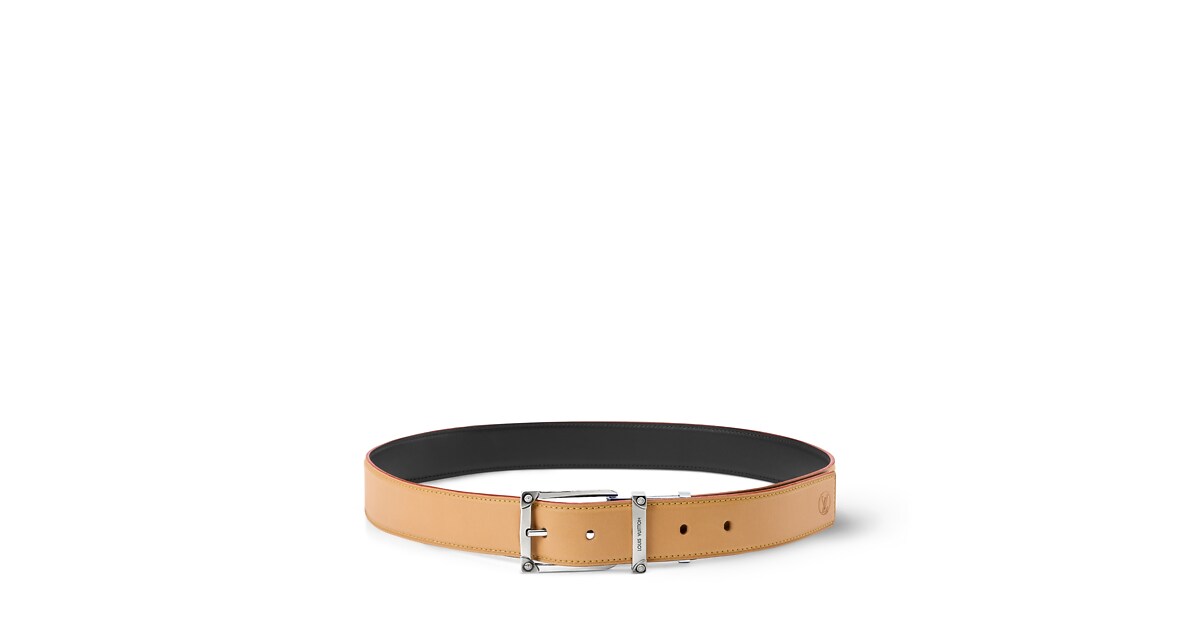 Corner Pin Trunk35毫米雙面皮帶 - 精品飾品配件 - M4673U | LOUIS VUITTON 台灣