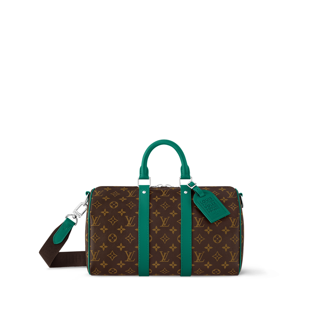 Keepall Bandoulière 35 LV Aerogram - 精品男士時尚包包 - M15249 | LOUIS VUITTON 台灣