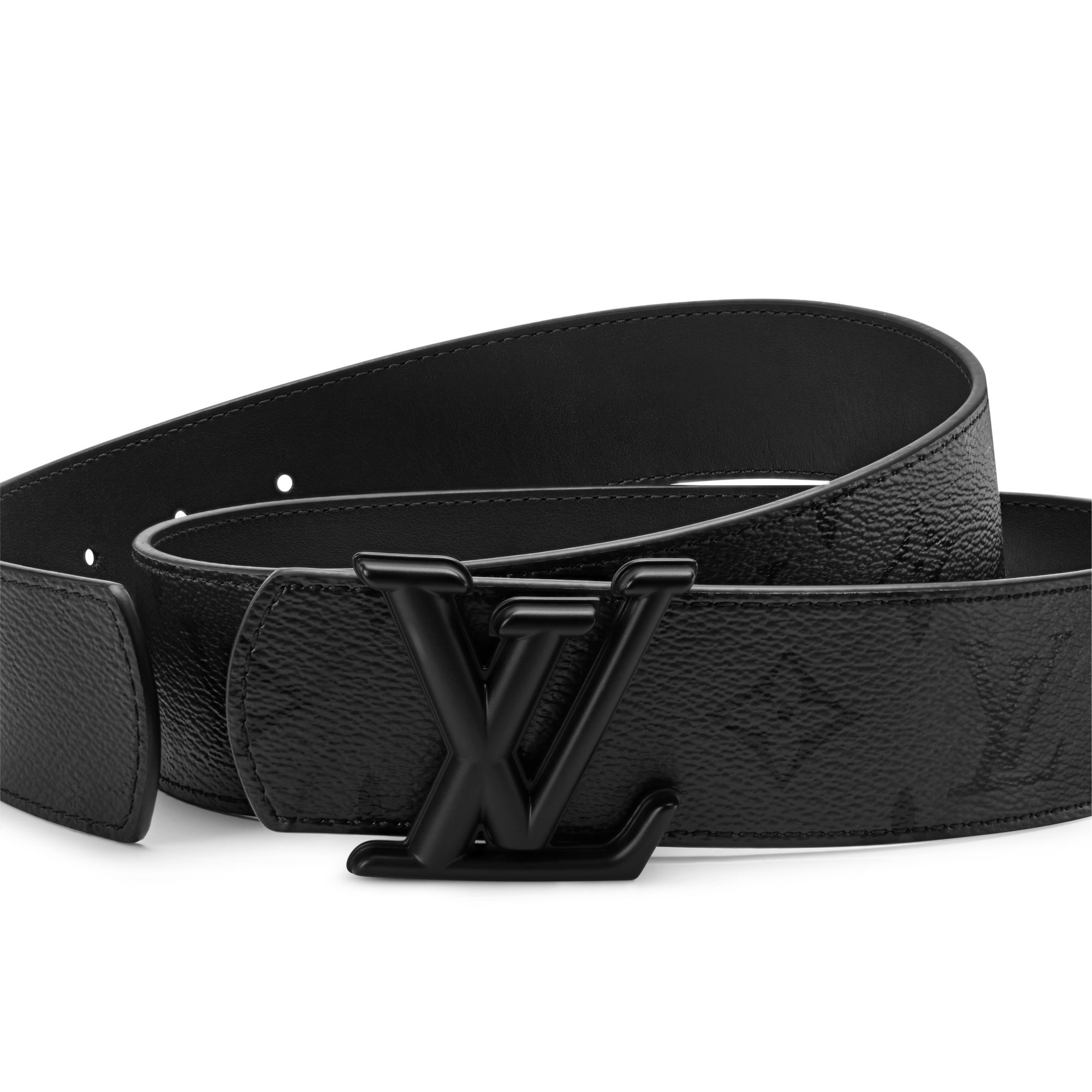 LV Dimension Monogram Midnight 40毫米雙面皮帶 G72 - 精品飾品配件 - M4A03S | LOUIS ...
