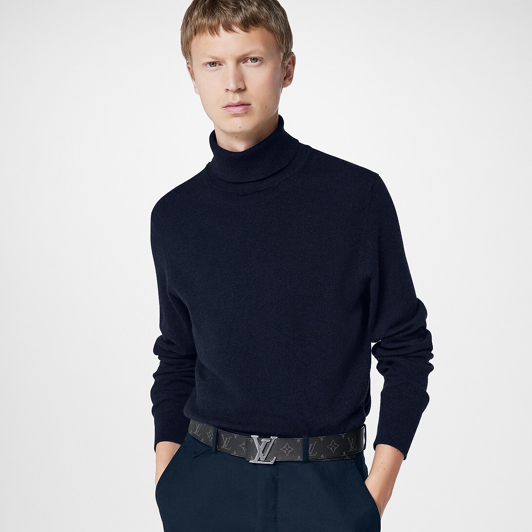 LV Initiales 40毫米雙面皮帶 Monogram Eclipse 帆布 - 精品飾品配件 - M9043U | LOUIS ...