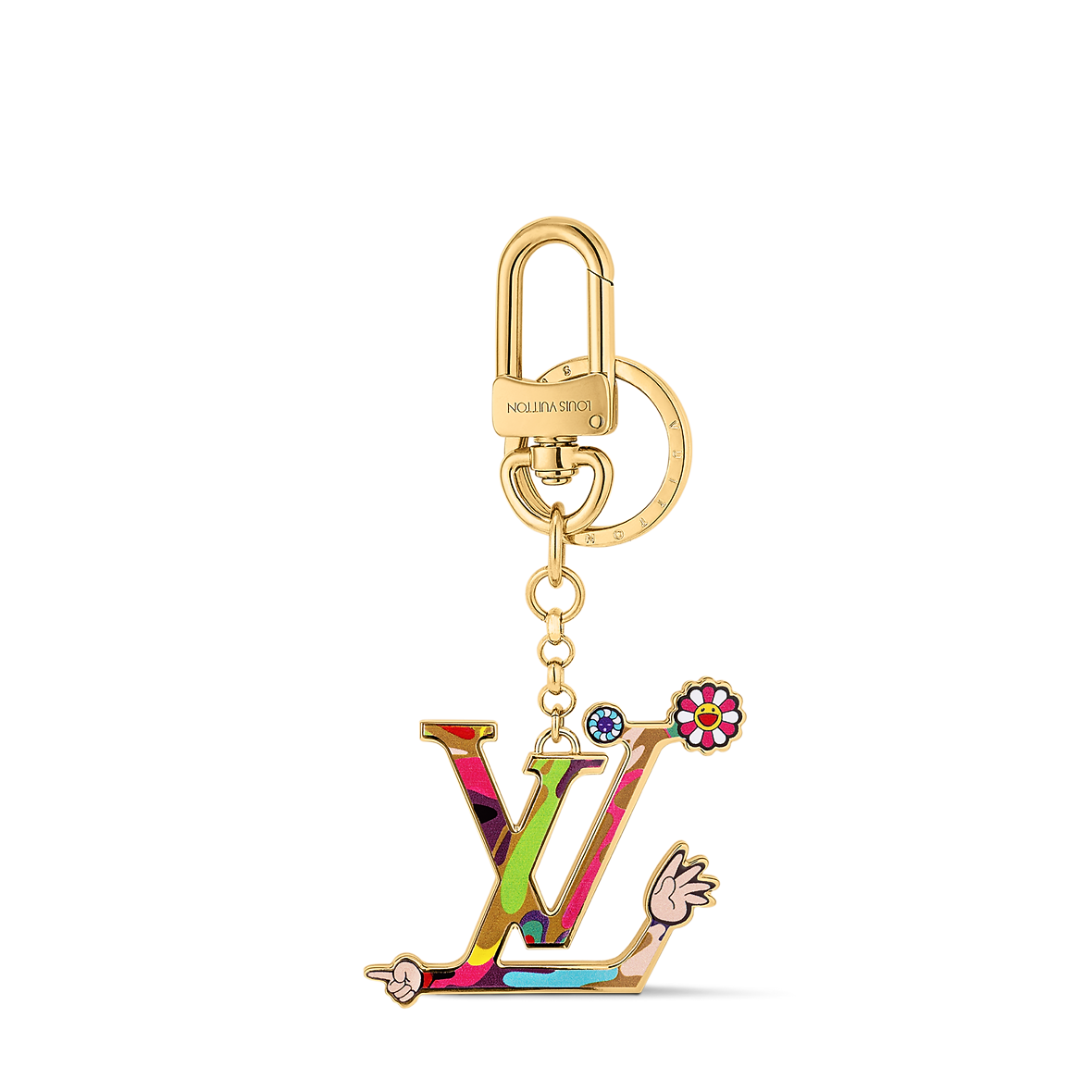 LV x TM LV Iconic Superflat 鑰匙扣 . - 精品飾品配件 - M02468 | LOUIS VUITTON 台灣