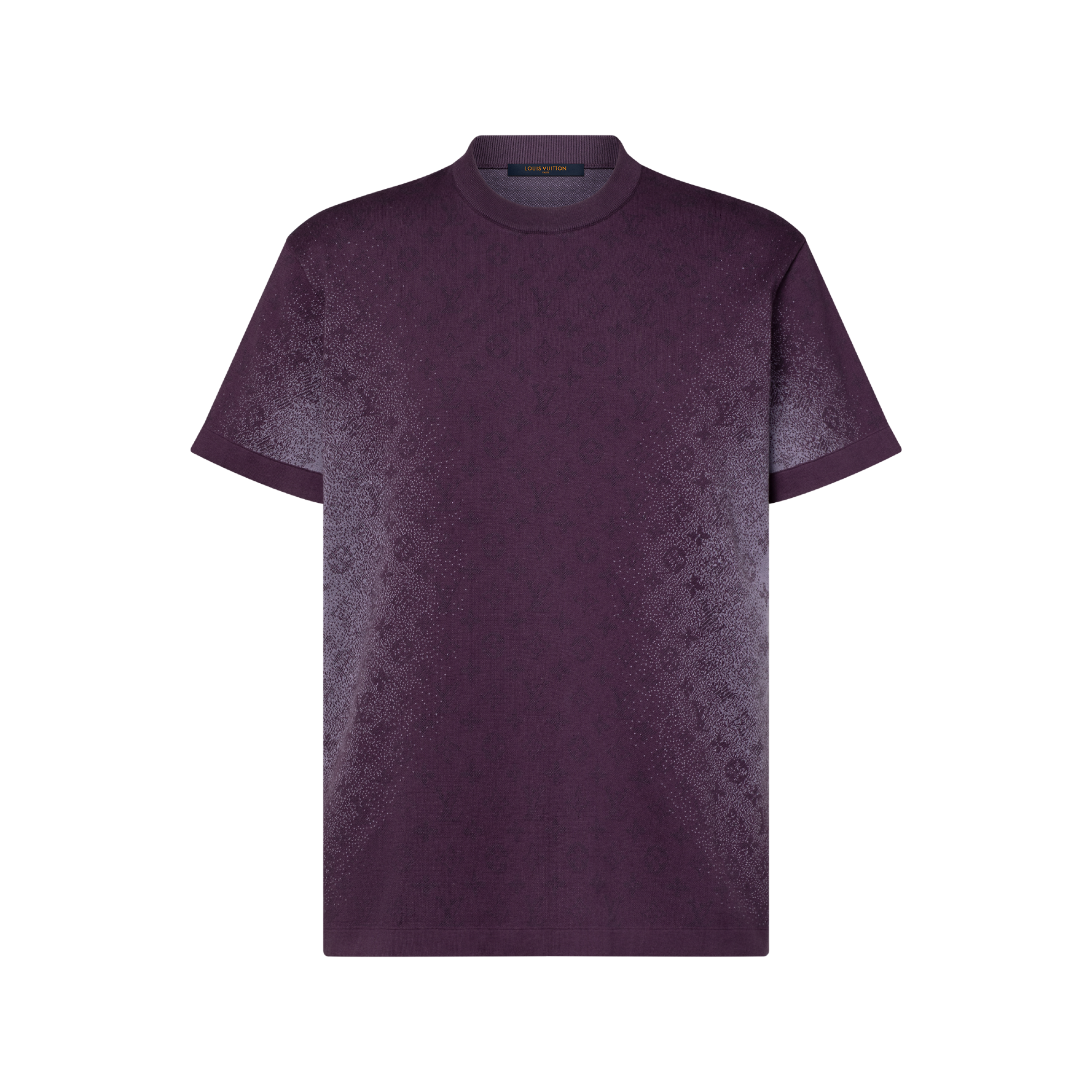 Monogram圖案提花短袖圓領上衣 - 精品時裝系列 - 1AJTVB | LOUIS VUITTON 台灣