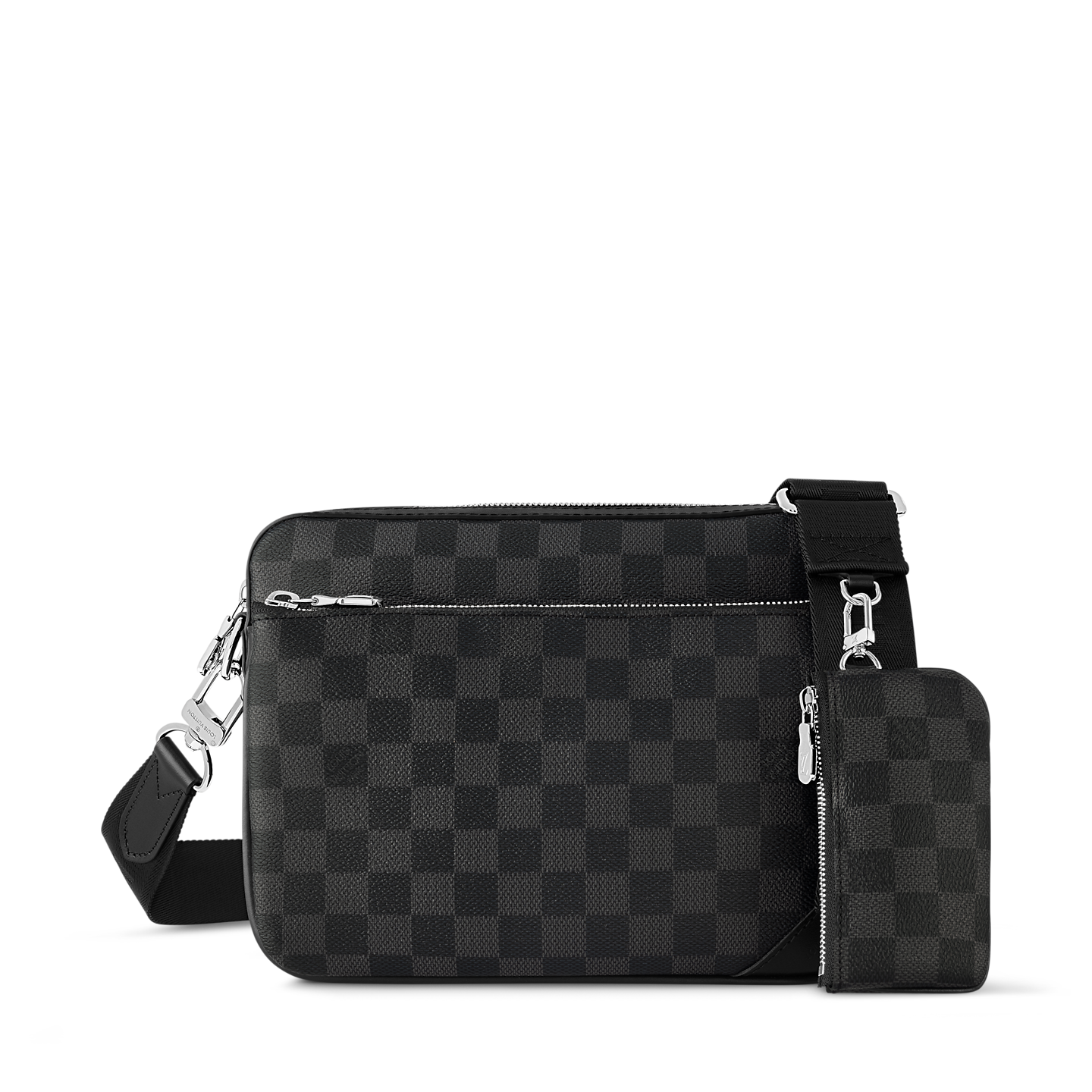 Trio 郵差包 Monogram Shadow 皮革 - 精品男士時尚包包 - M27154 | LOUIS VUITTON 台灣